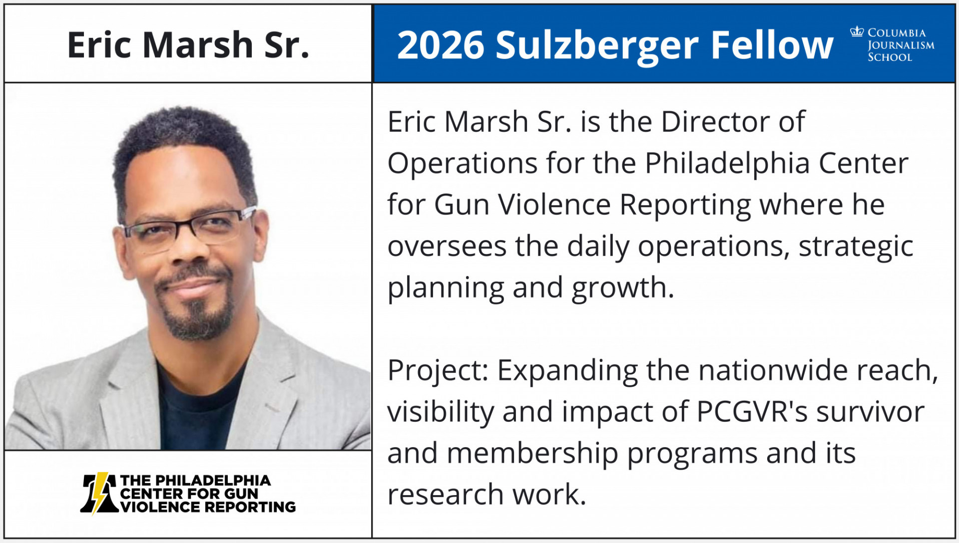 Columbia Journalism School Announces the 2026 Fellows for the Sulzberger Executive Leadership ...